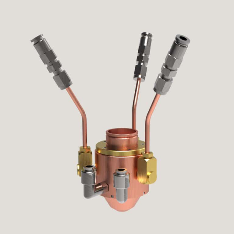 Water-cooled reinforced coaxial annular nozzle CC-0715-01 - Laser ...