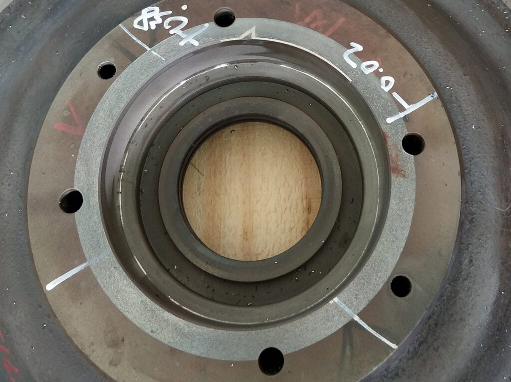 Laser repair of subway motor end cover - Laser Cladding - Laser Metal ...