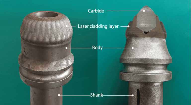 Laser cladding of picks - Laser Cladding - Laser Metal Additive ...
