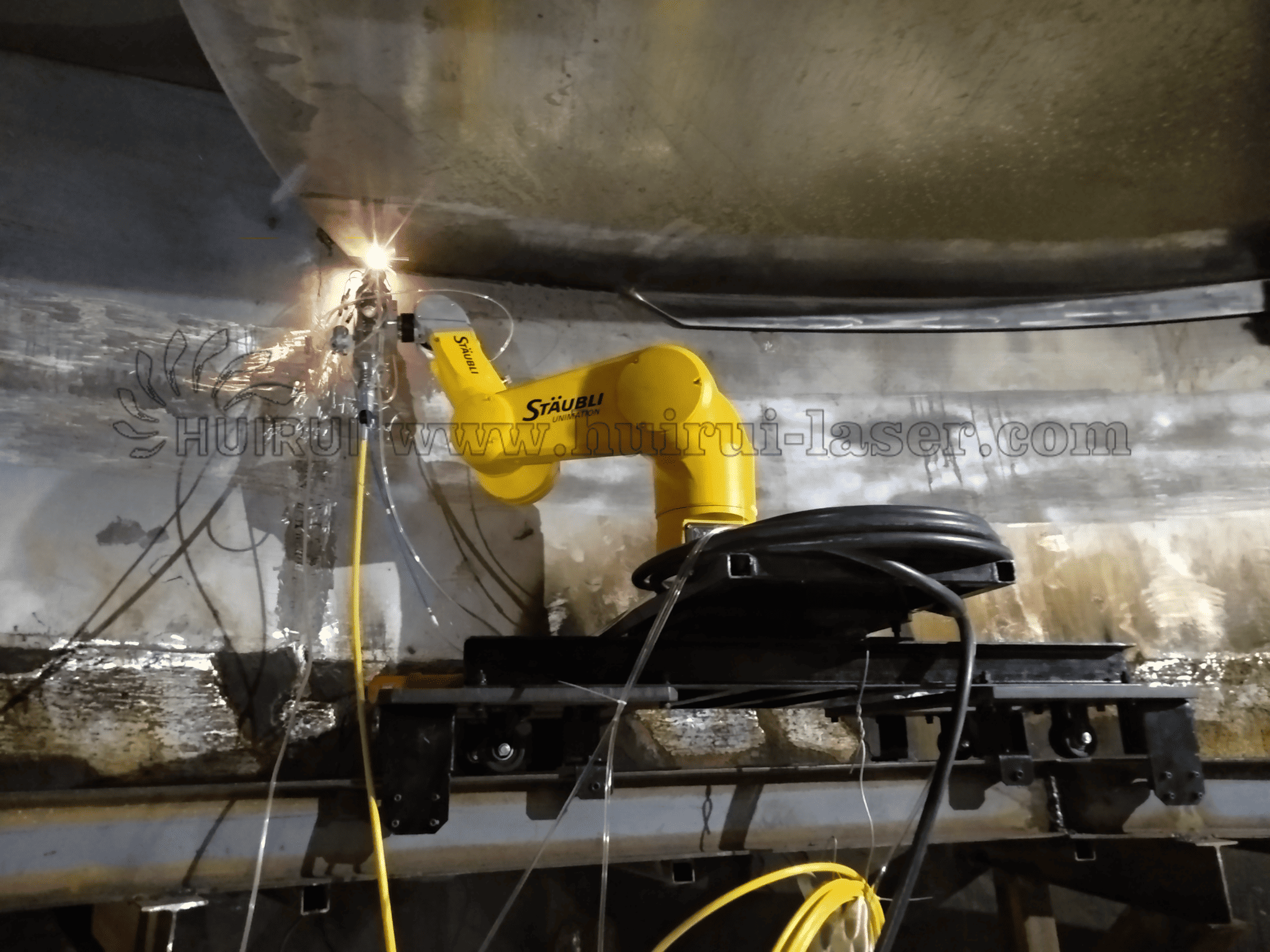 Construction case of laser cladding enhanced repair of hydropower ...