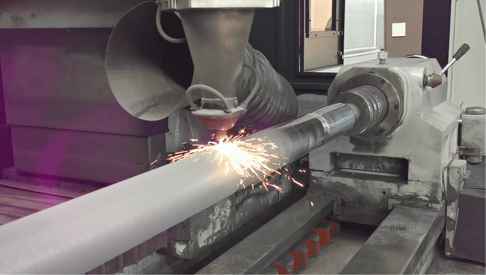 Ultra-high-speed laser cladding of fully amorphous, crack-free, iron ...